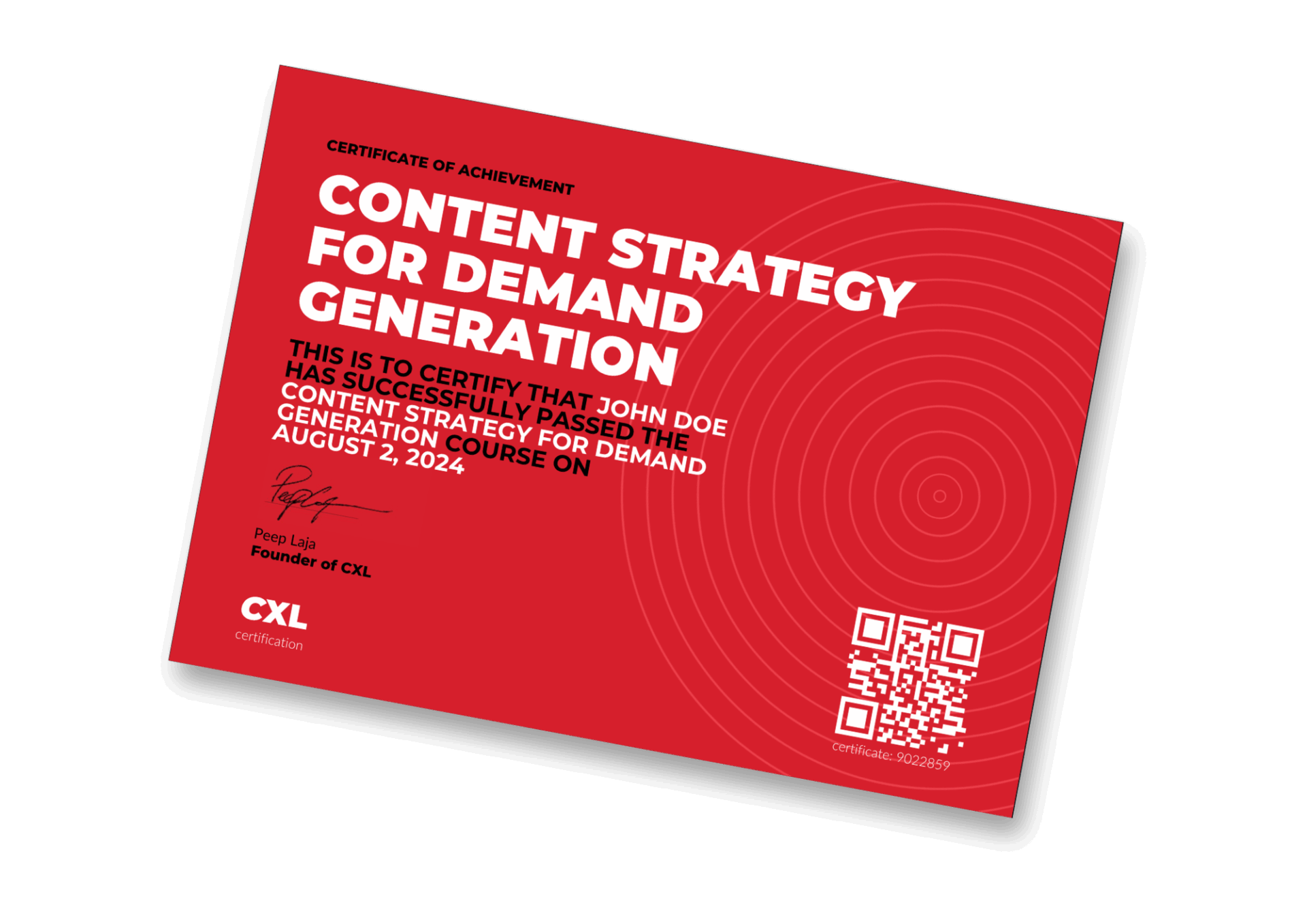B2B Content Strategy Course: Online Training at CXL