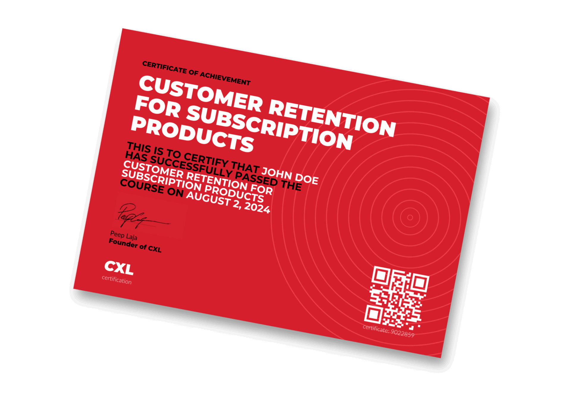 Customer Retention Training | Online Course at CXL Institute