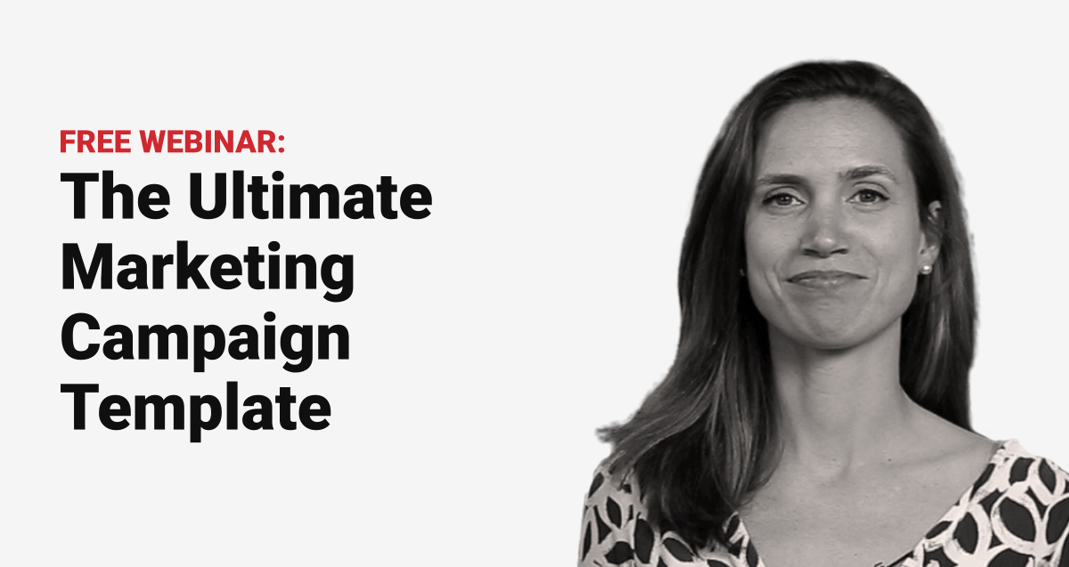 Free webinar: The ultimate marketing campaign template - CXL