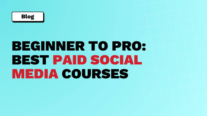 Best Paid Social Media Courses to Go From Beginner to Pro